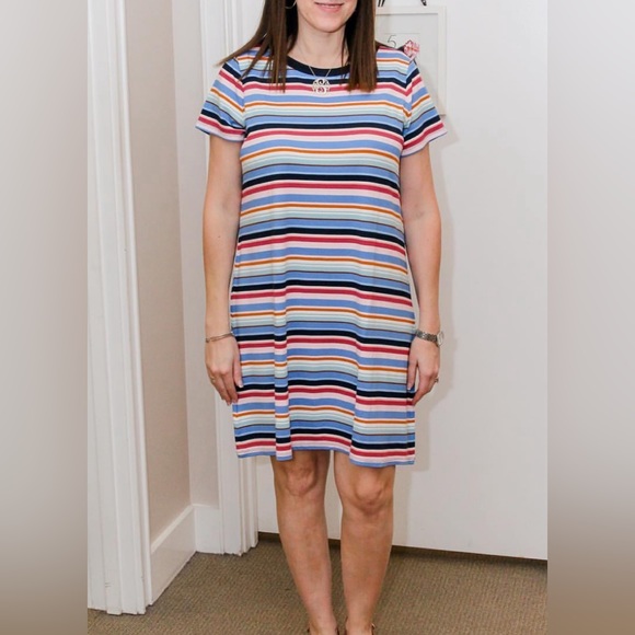 LOFT | Dresses | Loft Striped Shirt Dress | Poshmark